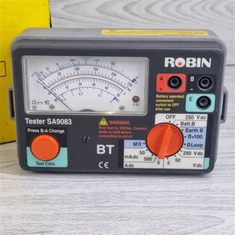Bt Tester Sa9083 Robin Mk18 Vintage Line Tester 44 46 Picclick Ca