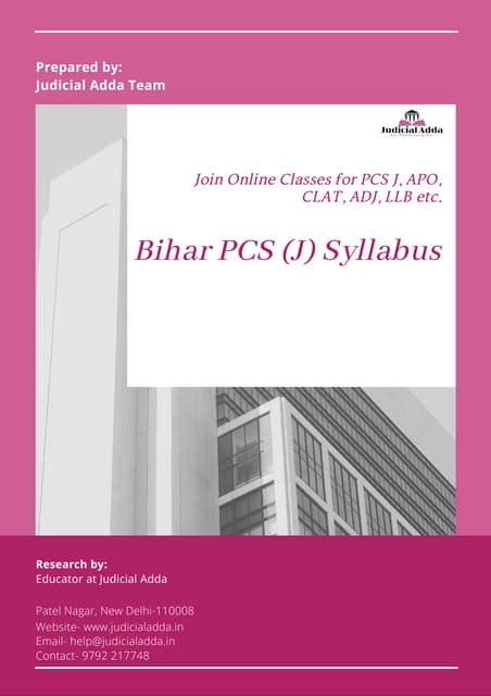 Bihar Pcs J Pdf