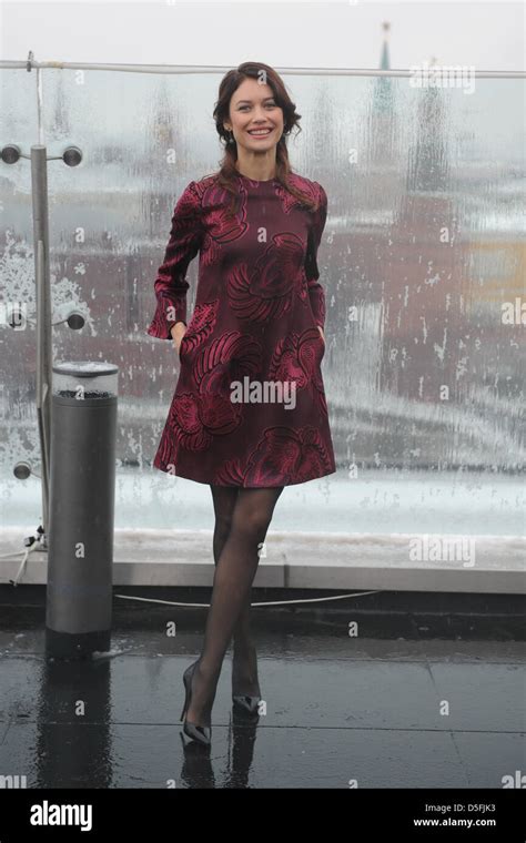 Moscow Russia 1st April 2013 Actress Olga Kurylenko Attends