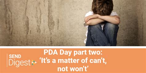 Pda Day Part Two ‘its A Matter Of Cant Not Wont