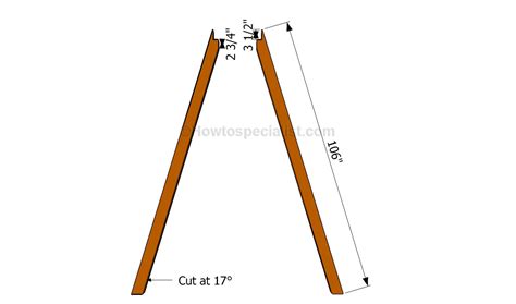 How To Build An A Frame Swing HowToSpecialist How To Build Step By Step DIY Plans
