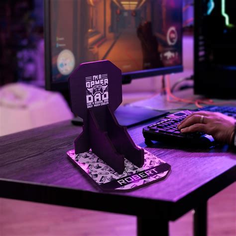 Personalized Headphone And Controller Stand Headset Switch Ps4 5 6 Game Controller Holder