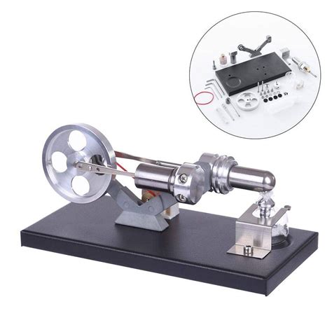 Buy Hot Air Stirling Engine Model Diy Assembly Kit Hotrod Partz