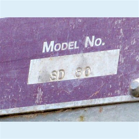 Sturtevant Sd 80 Air Classifier