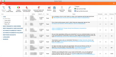 Maxqda 2022 Online Manual Autocode Tweets With Hashtags And Authors