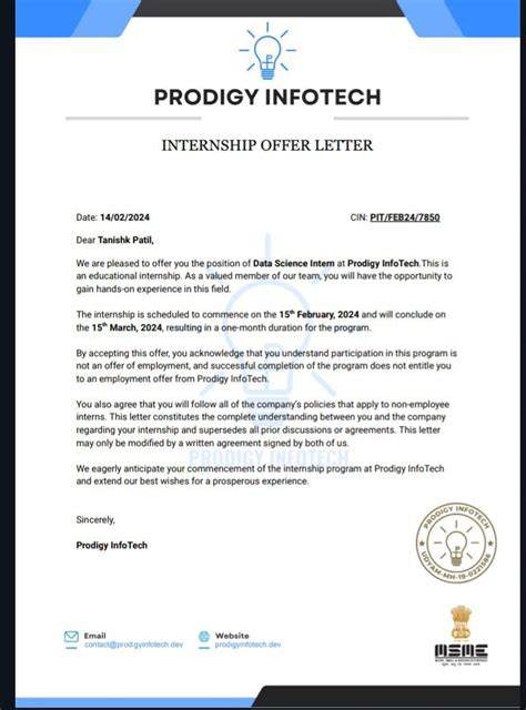 Tanishk Patil On Linkedin Prodigyinfotech Internship Datascience