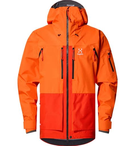 Vassi Gtx Jacket Men Blaze Orangehabanero Vassi Ski