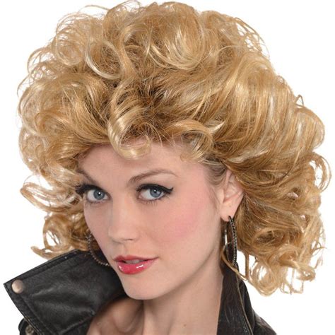 Perruque Sandy Version Classique Années 50 Party City Grease