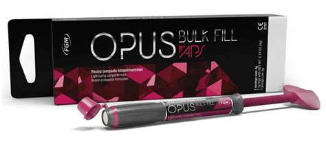 Opus Bulk Fill Aps Light Curing Composite Resin A1 A2 And A3 Shade 4g