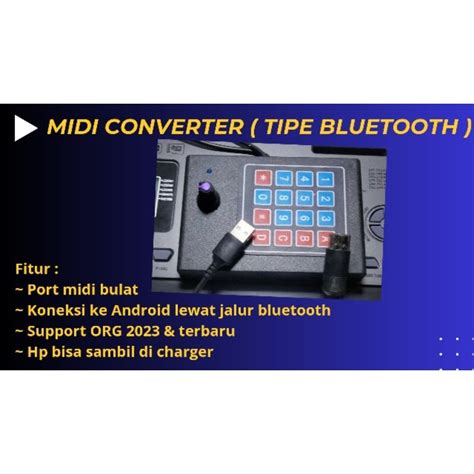 jual modul midi usb converter keyboard tanpa bongkar mesin shopee