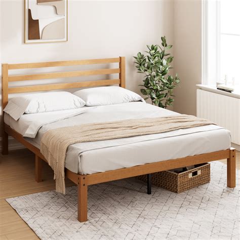 Zinus Maddie Solid Wood Slat Bed By Zinus And Reviews Wayfair