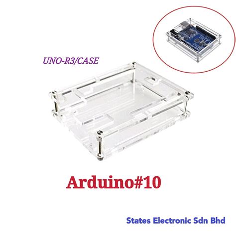 Arduino 10 Acrylic Shell Case For Arduino UNO R3 UNO R3 CASE Shopee Malaysia