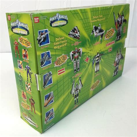 Power Rangers Time Force Megazord And Time Shadow Megazord Special Combo Pack~rare 1809735290