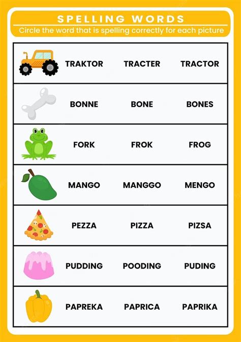 2nd Grade Spelling Practice Worksheets Free Download And Print For You