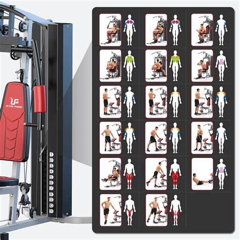 18mo Finance Ultra Fuego Multifunctional Home Gym 118lb Weight