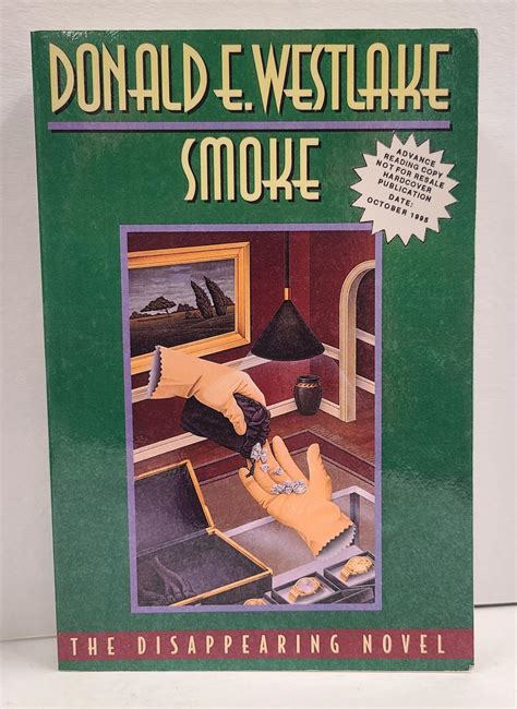 Smoke By Donald E Westlake Near Fine Soft Cover 1995 1st Edition
