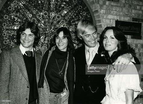 Andrew Stevens With Wife Kate Jackson And Jacksons Charlies Angel Co