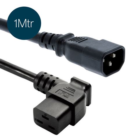 Iec C14 Male To Iec C19 Female