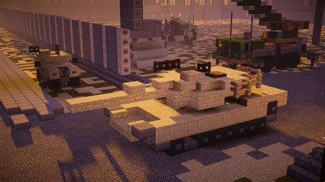 M1a2 Abrams Main Battle Tank Minecraft Map