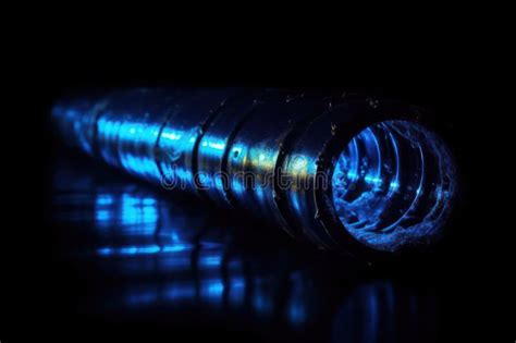 Pipeline Transportation Of Oil And Gas Through Pipes Stock