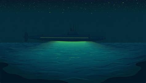 Silent Hunters Advanced Sonar Systems Tracking Submarines In Deep Ocean Editverse