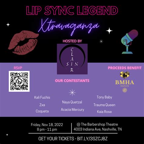 Lip Sync Legend Xtravaganza Bmh Village