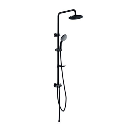 Shower Tower Set Consisting Of Extendable Shower Column With Diverter