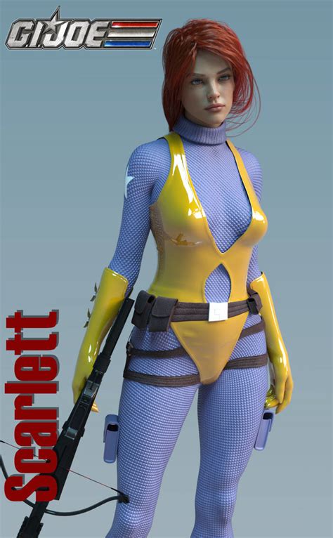 Gi Joe Scarlett By Kamarotica On Deviantart