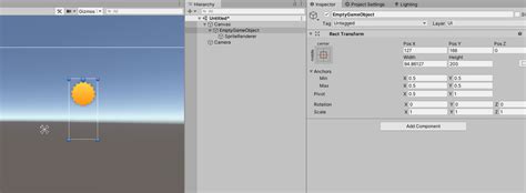 Drag The Pivot Point Without Moving Image Unity Engine Unity