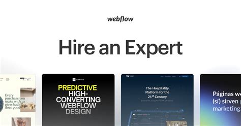 hire a webflow expert webflow experts