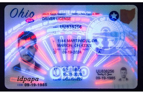 Ohio Scannable Ids Buy Scannable Ids At Idpapa