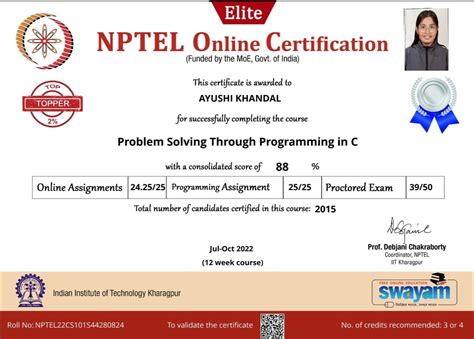 Ayushi Khandal On Linkedin Im Happy To Share That Ive Obtained A New Certification