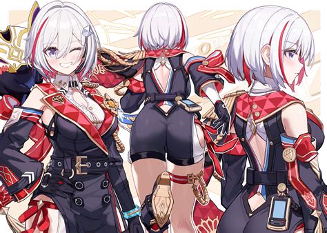 Topaz Trotter And Numby Honkai And More Drawn By Ikarosu Ikarosu Danbooru