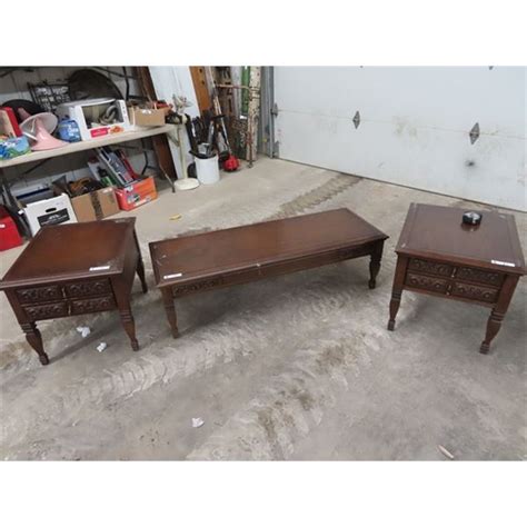 3 Pc Coffee Table Set