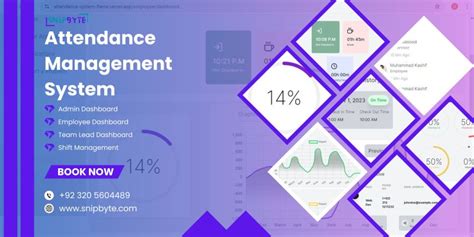 Snipbyte On Linkedin Advance Attendance Management System Features Admin