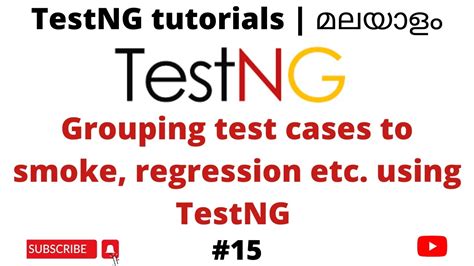 grouping test cases using testng testing framework for java testng
