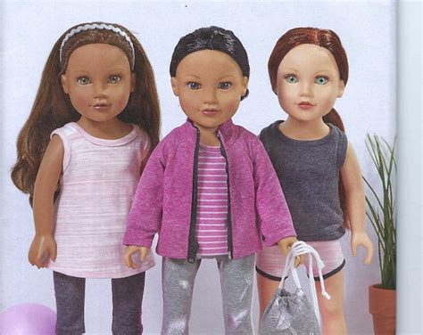 Uncut Simplicity Sewing Pattern 9527 Simplicity Couturier Doll Clothes