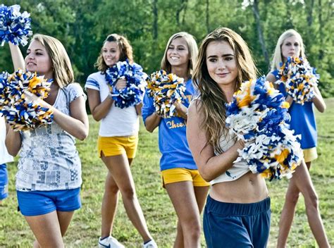 Lily Collins Cheerleader