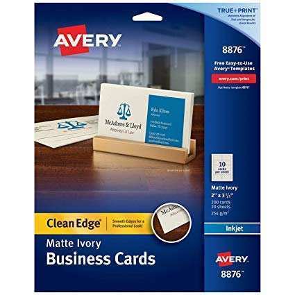 49 Free Business Card Templates Free Avery 8876 For Free By Business