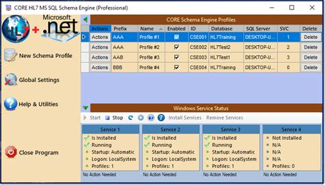 core hl7 sql schema engine introduction