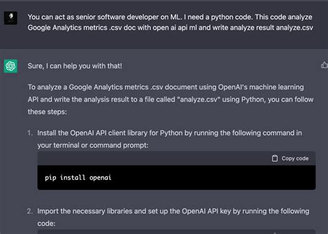 How To Analyze Your Analytics Metrics With Openai Boostroas Boostroas
