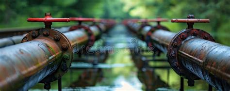 Pipeline Going Forward Close Up Stock Illustration Illustration Of