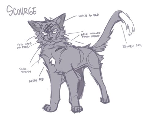 Warrior Cats Scourge Coloring Pages