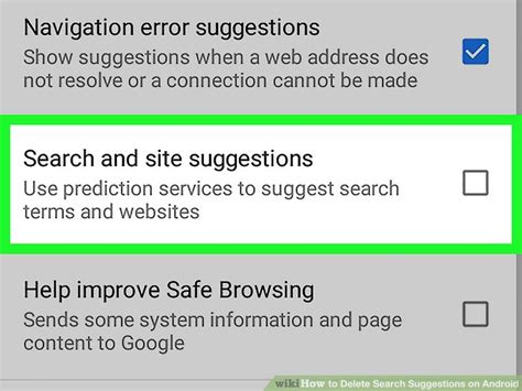 Simple Ways To Delete Search Suggestions On Android Steps