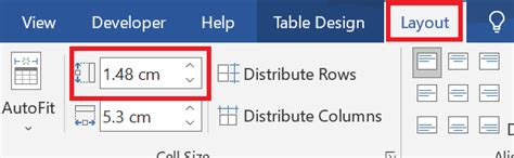 How To Adjust The Cell Height In Word Online WordOnlineTips Com