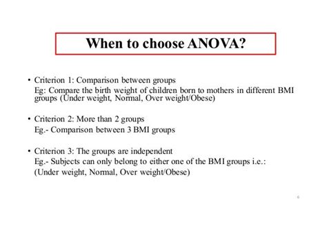 Anova Test And Correlation