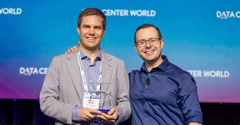 2024 Data Center Manager Of The Year Bjarne Sørbø Simone Knaap Smith