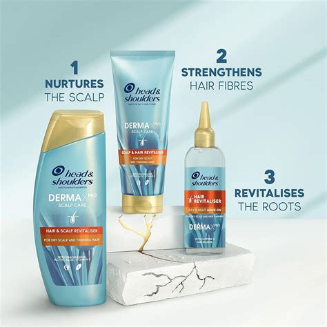 Head And Shoulders Dermaxpro Anti Dandruff Shampoo Supports Hair Growth