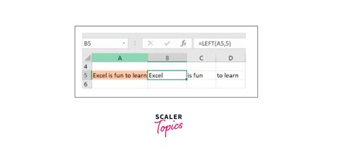 Basic Excel Formulas Scaler Topics
