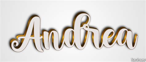 Andrea Name Logo